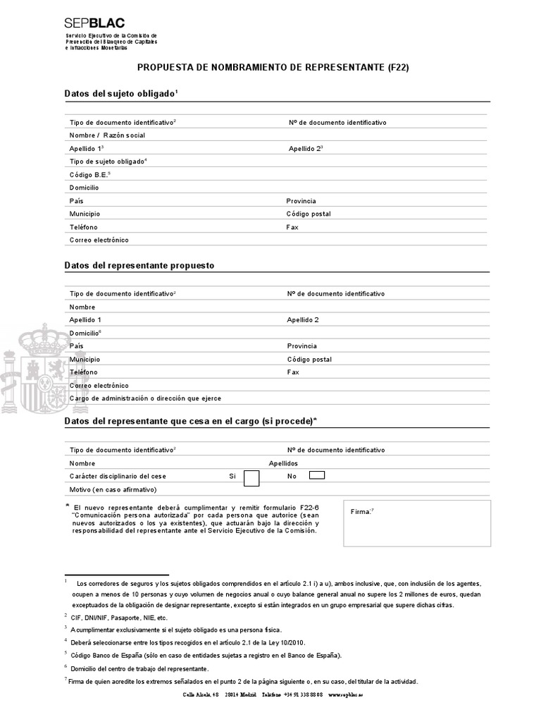 Formulario F 22 | PDF | Gobierno