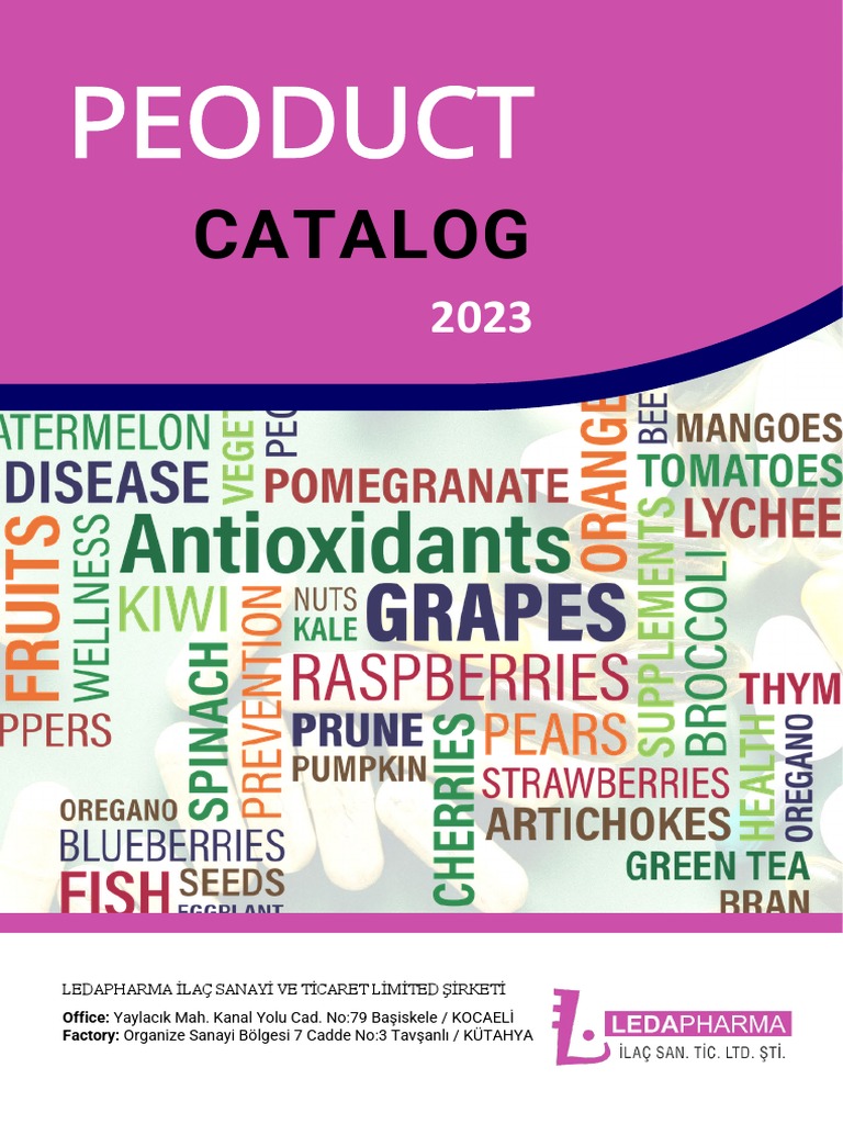 Product Catalog 2023 | PDF | Vitamin | Dietary Supplements