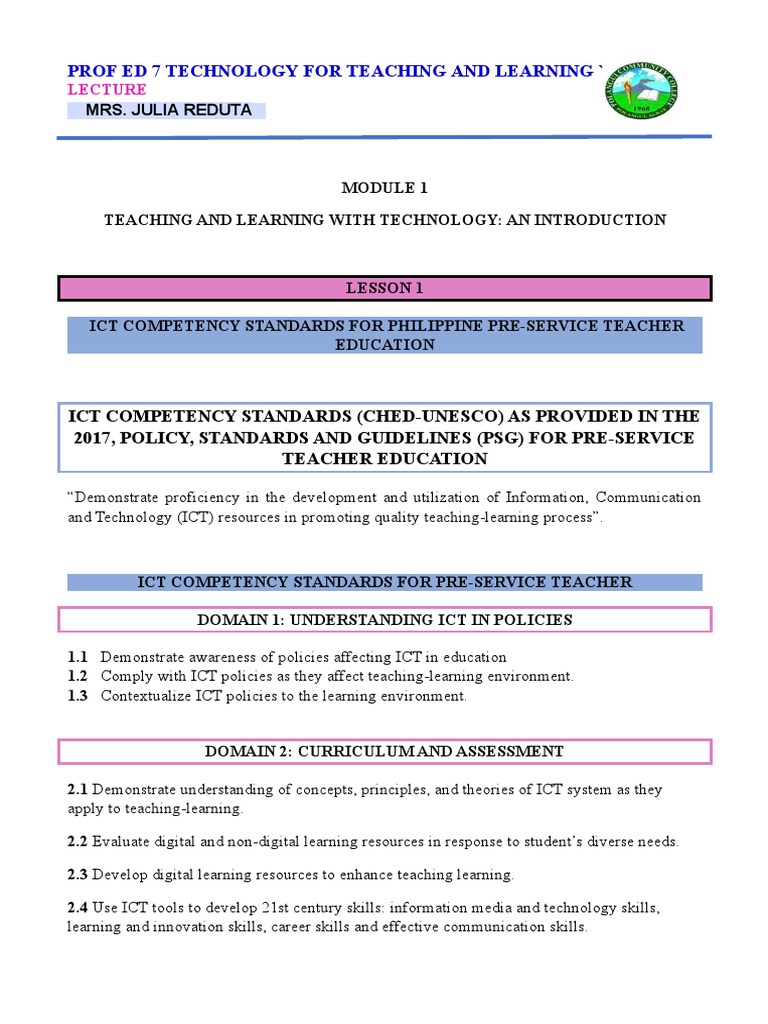 PROF ED 7 - Notes | PDF