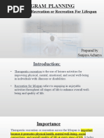 Recreation and Leisure Assessment ADAPTED | PDF | Occupational Therapy ...