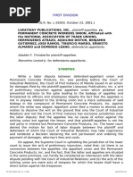 Initial Trial Setting Conference Statement: Superior Court of ...