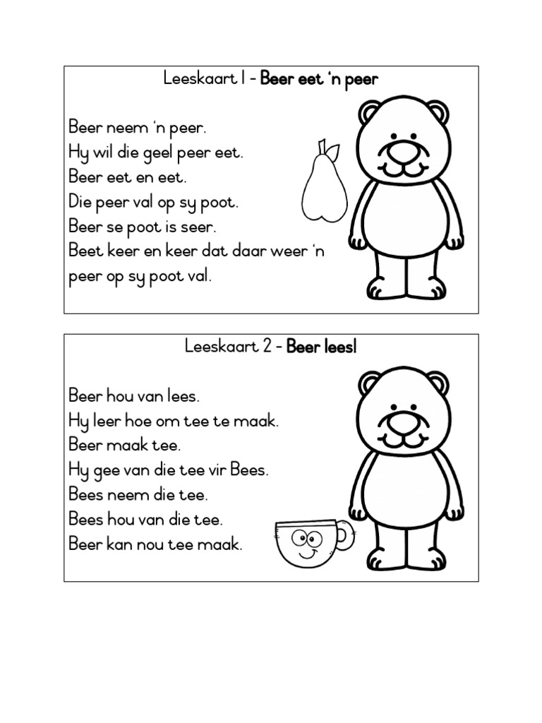 Leeskaarte 1-30 | PDF