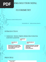 FLUORIMETRY | PDF | Fluorescence | Fluorescence Spectroscopy