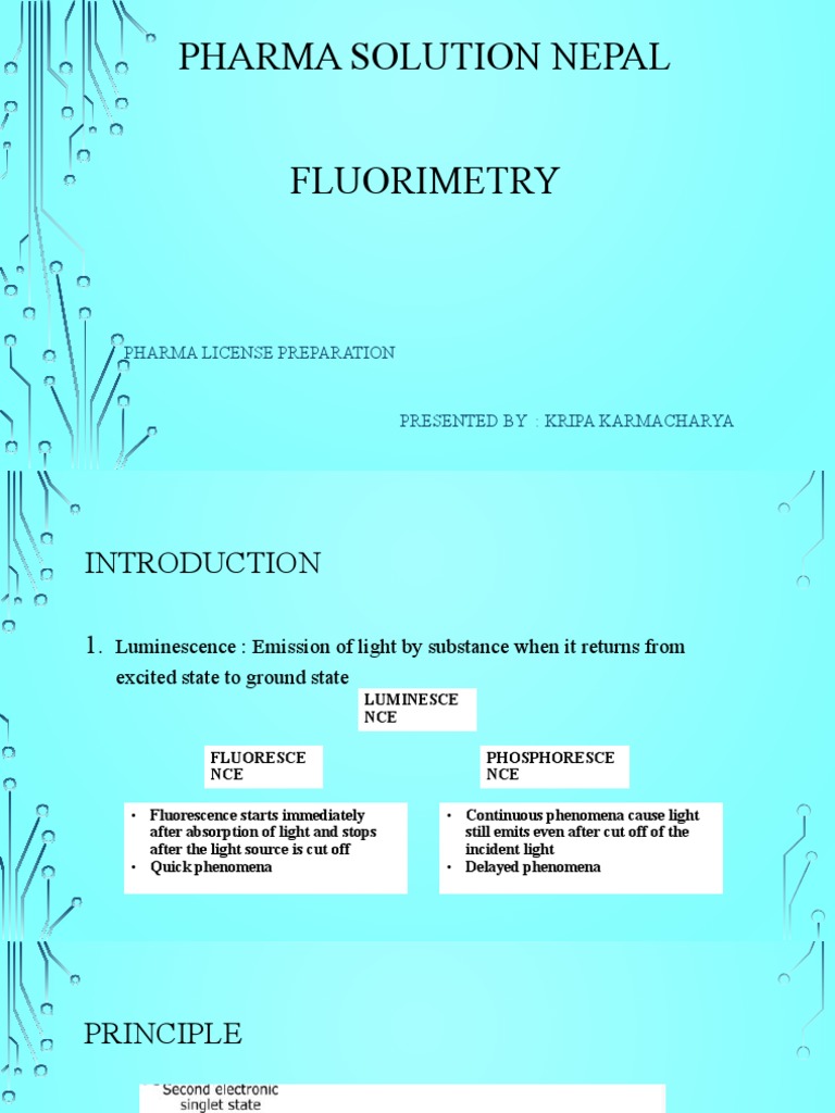 FLUORIMETRY | PDF