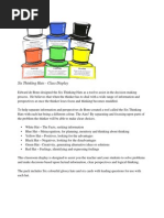 Edward de Bono's Six Thinking Hats Explained | PDF | Thought ...