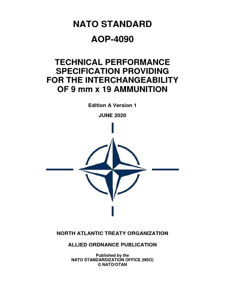 Aop-4090 Eda V1 e | PDF | Ammunition | Bullet
