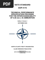 M855 Ball Cartridge Specification Guide | PDF | Cartridge (Firearms ...
