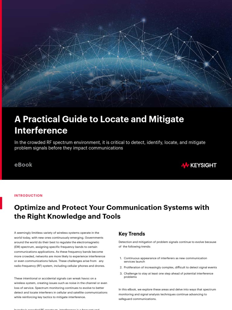 A Practical Guide To Locate and Mitigate Interference | Download Free PDF | Electromagnetic ...