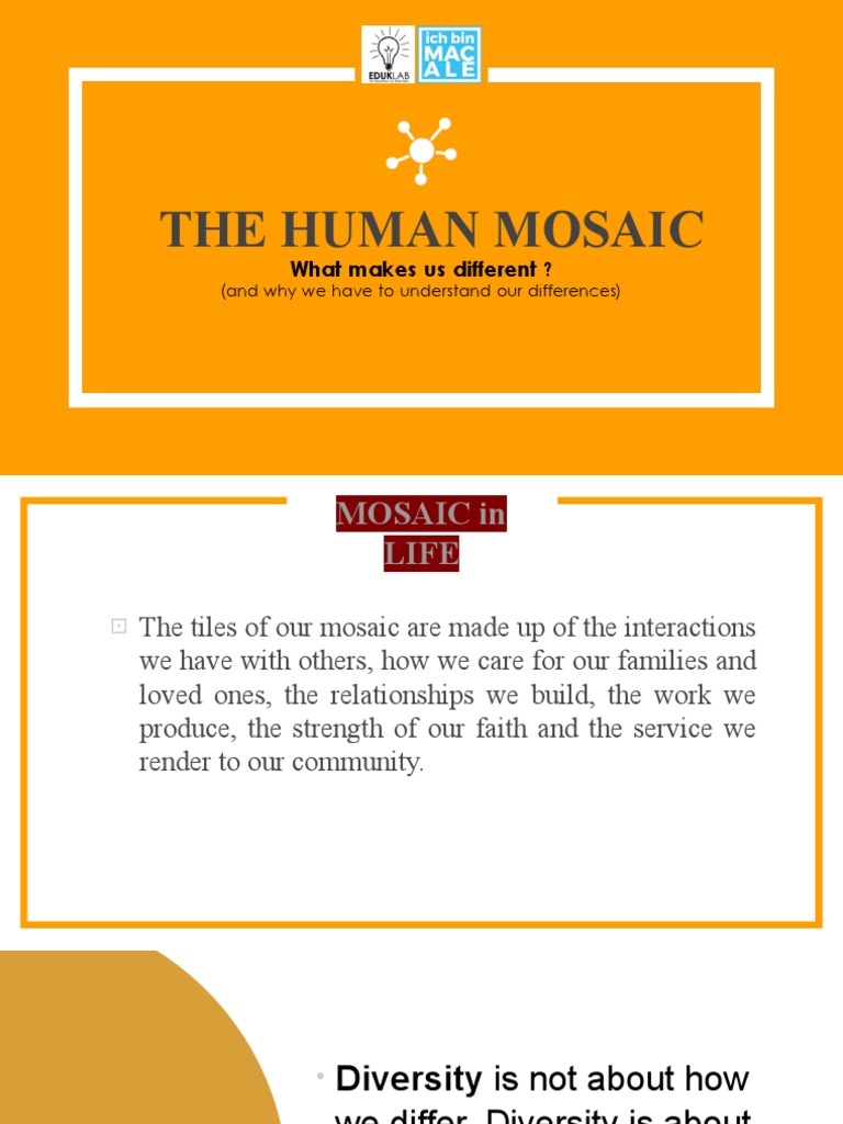 UCSP Introduction Human Mosaic | PDF