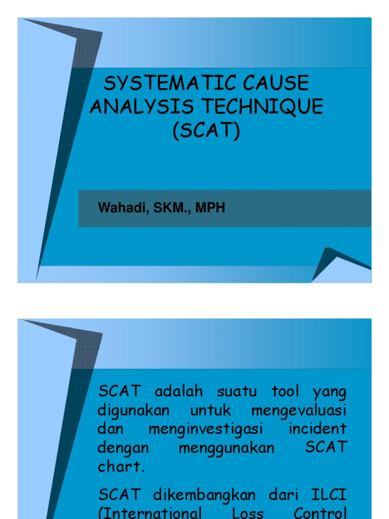 Investigation Accident With SCAT | PDF