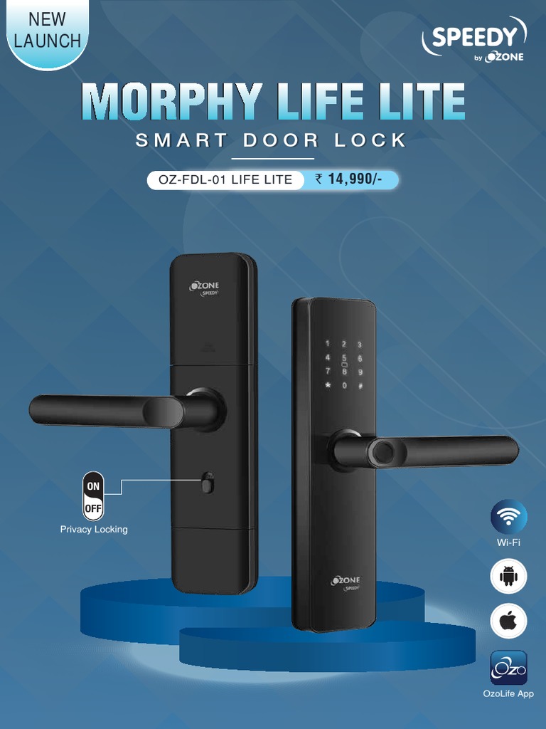 Morphy Life Lite Flyer - Blue Background | PDF | Battery Charger ...