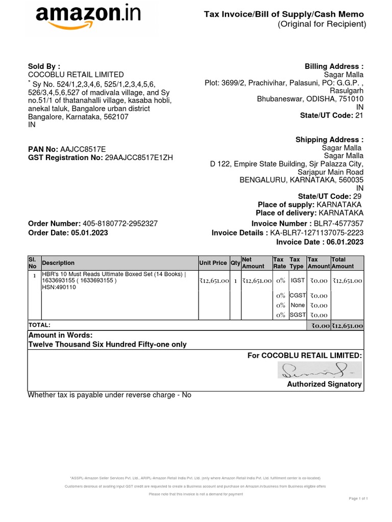 Invoice Books 3 | PDF | Invoice | Money