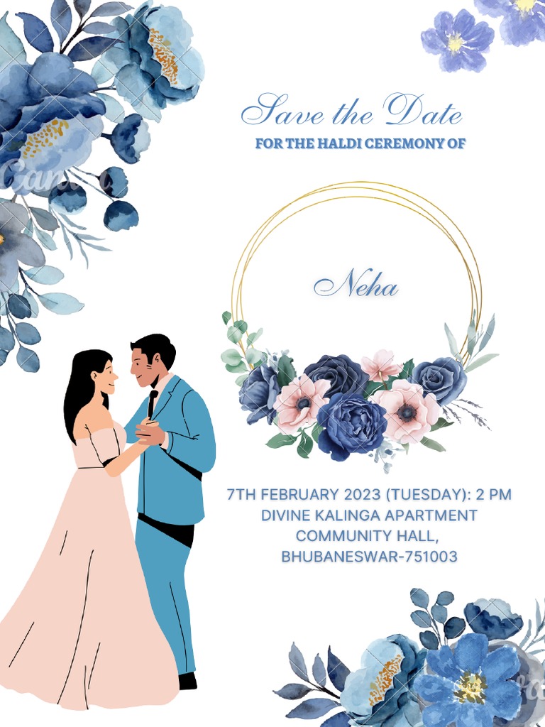 Prasad Family's Wedding Invitation-1 | PDF