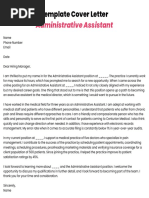 Umufo Cover letter(Exxonmobil) | PDF | Business | Social Psychology