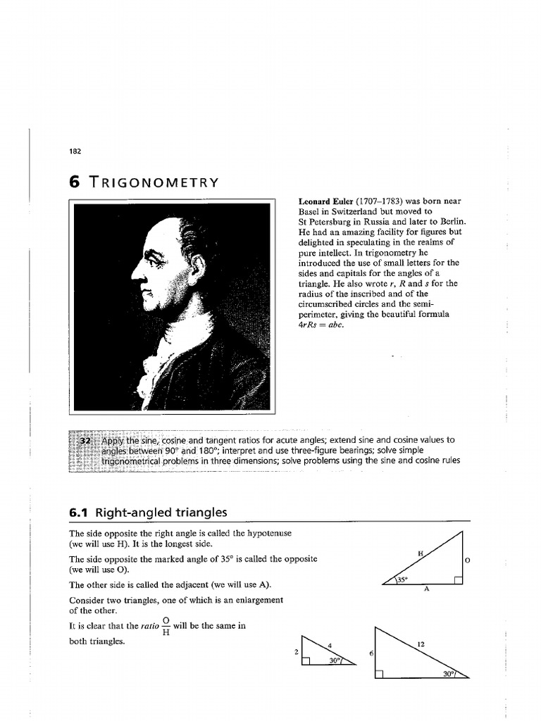 Trignometry - G10 | PDF