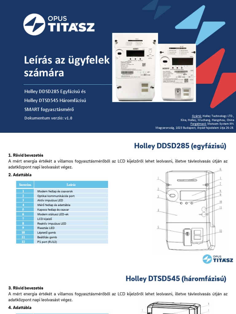 Holley DDSD285 És DTSD545 | PDF