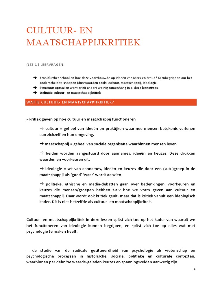 Samenvatting | PDF