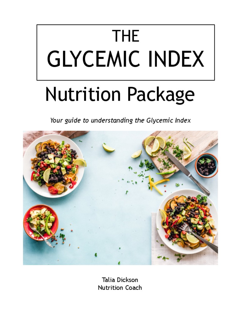 GI Nutrition Package 2019 | PDF | Glycemic Index | Food Industry