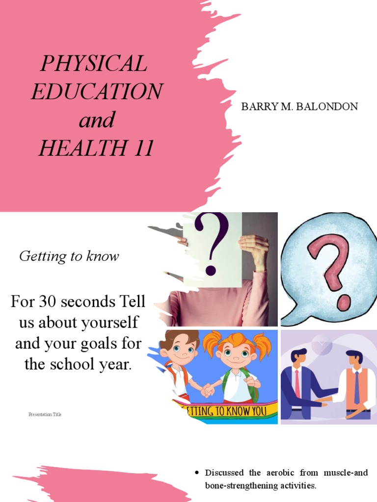 Lesson 1 - Exercise Fitness | PDF | Aerobic Exercise | Physical Education