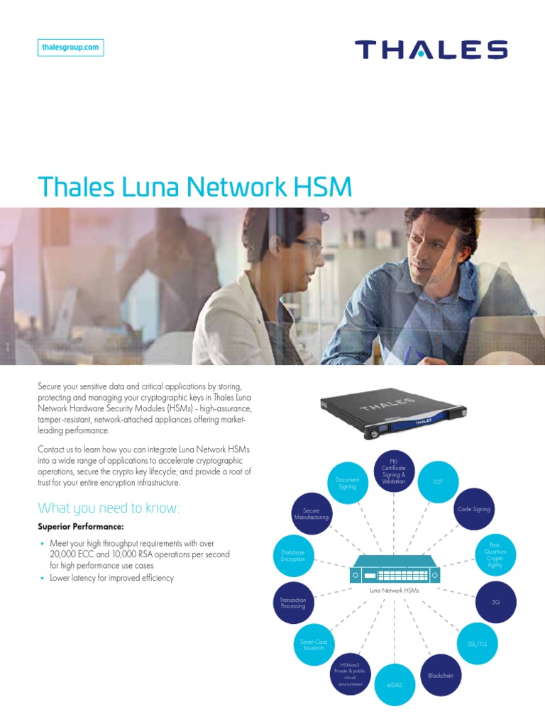 Thales Luna Network HSM A700 Overview | PDF