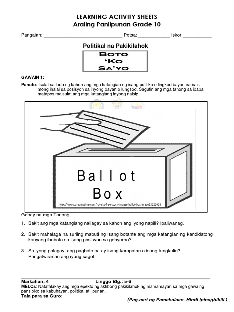 Ap 10 Q4 Las 3 | PDF