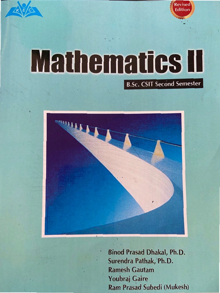 Mathematics II | PDF | Matrix (Mathematics) | Group (Mathematics)