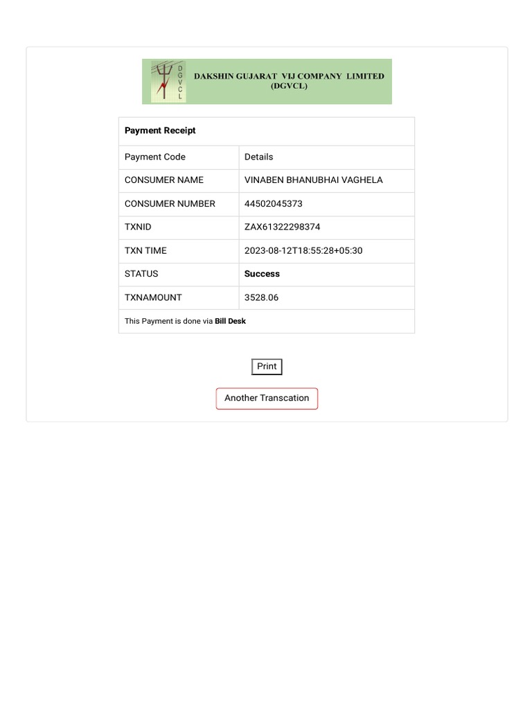 Powerapi - Guvnl.in Paytm BillDeskGW Response1.Php | PDF | Finance ...