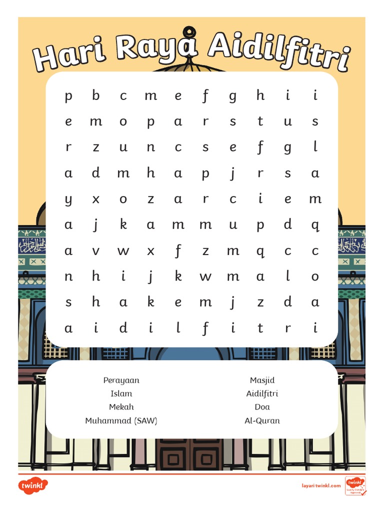 My Lai 1648737132 Cari Perkataan Tersembunyi Hari Raya Aildilfitri Ver ...