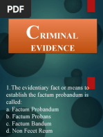 Module 1 CLJ 31 | PDF | Evidence | Admissible Evidence