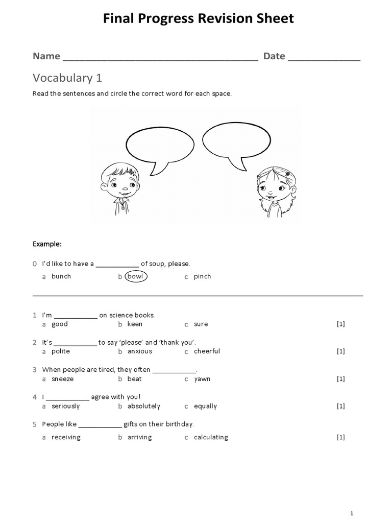 Final Progress Revision Sheet | PDF | Blood | Octopus