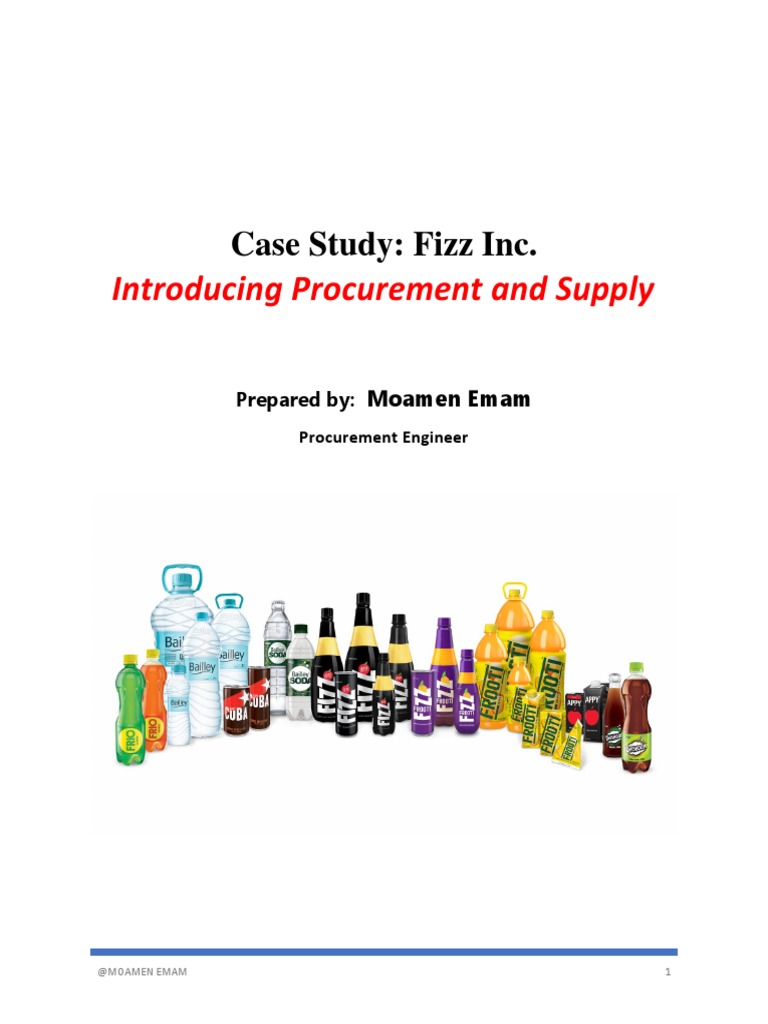 Fizz Inc. Procurement Case Study | PDF | Supply Chain | Procurement