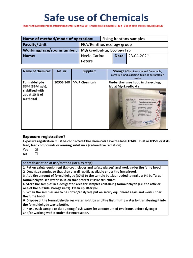 Safe Use of CLP Marked Chemicals | Download Free PDF | Personal ...