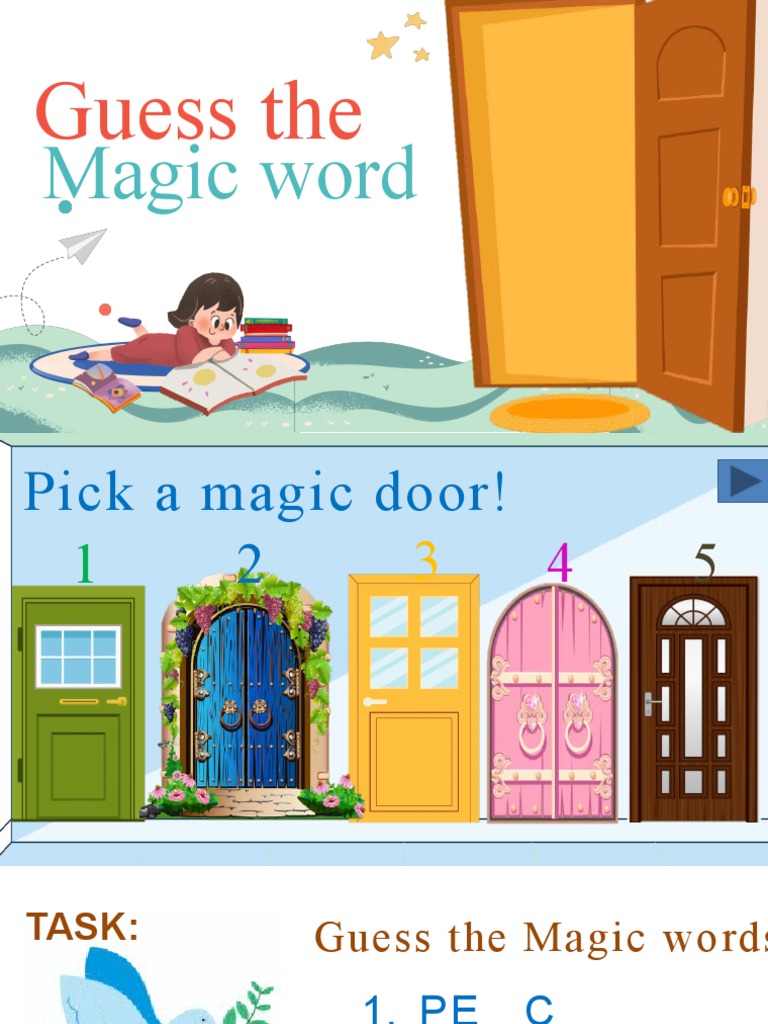 PICK A DOOR GAME PPT | PDF