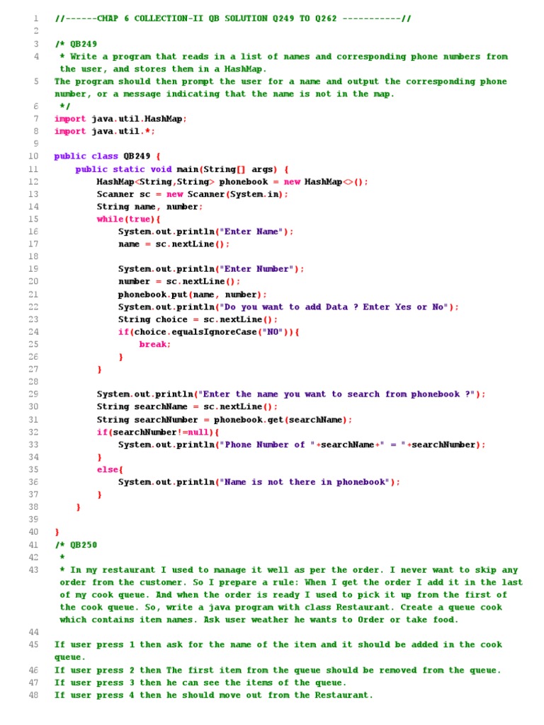 QB Prog - Sol - T3 | PDF | Teaching Methods & Materials