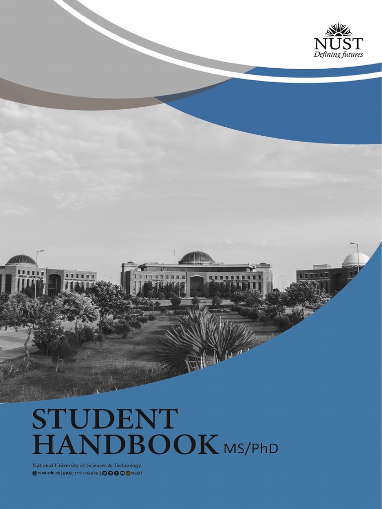 NUST Postgraduate Student Handbook | PDF | Academia