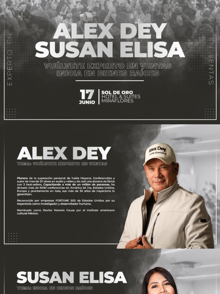 Brochure - Alex Dey & Susan Elisa | PDF