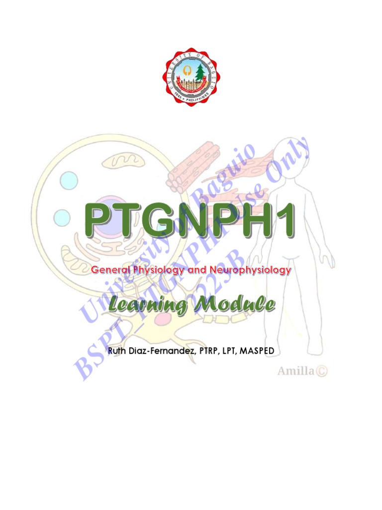 General Physiology and Neurophysiology Learning Module | PDF | Action ...