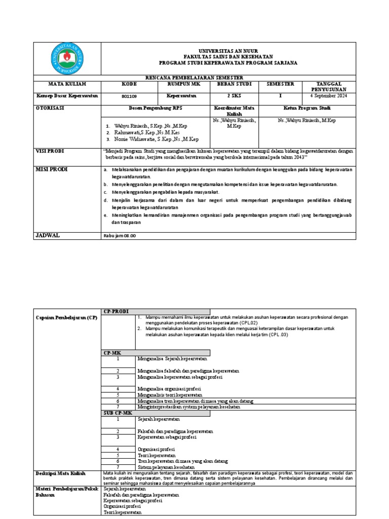 Rps KDK d3 Ta 2023.2024 Sesuai Format | PDF