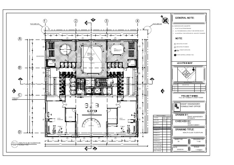 Health Club Floorplan | PDF