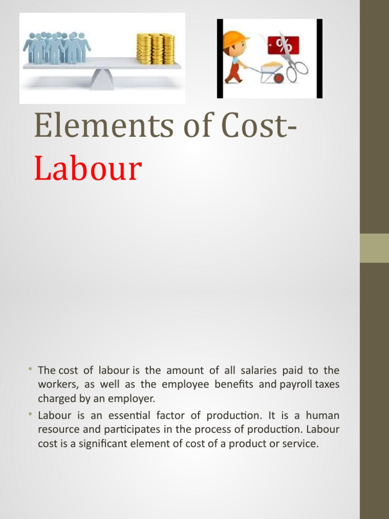 FAC215 Elements of Cost - Labour | PDF | Piece Work | Employment