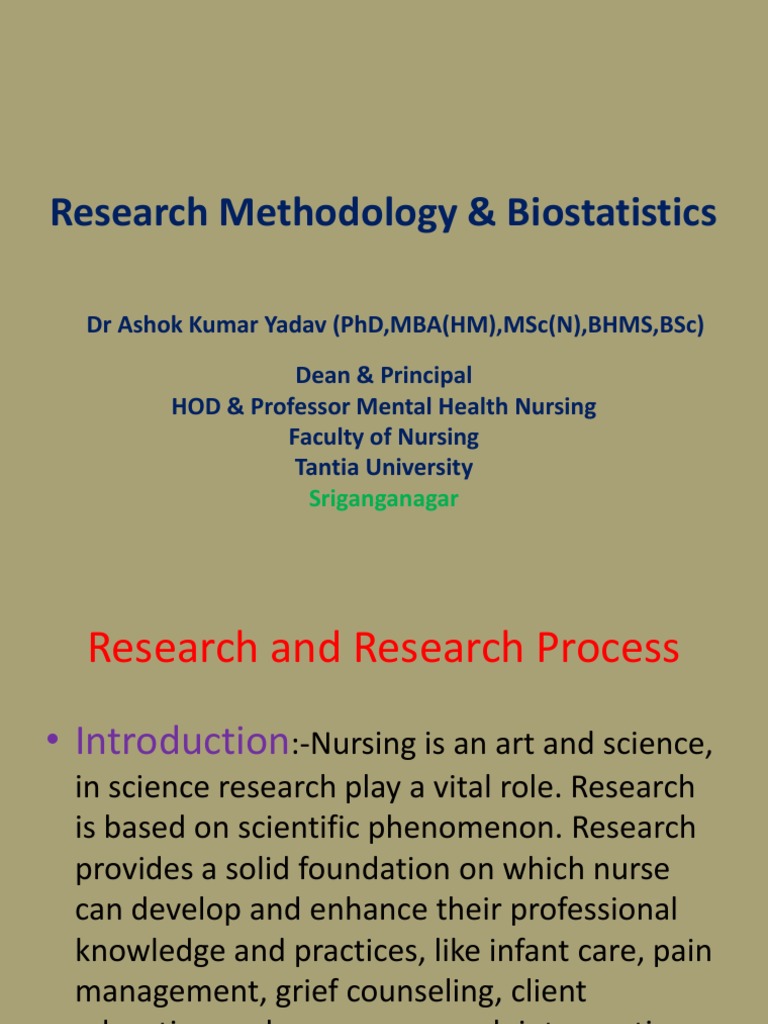 Research_Methodology_&_Biostatistics_PART-_I_17042051 | PDF | Nursing ...