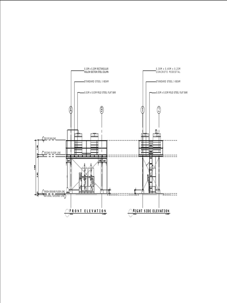 Rectangular Hollow Steel Column Specs | PDF