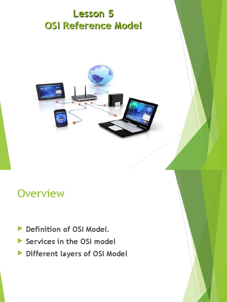 Chapter 5 OSI Model | Download Free PDF | Osi Model | Computer Network