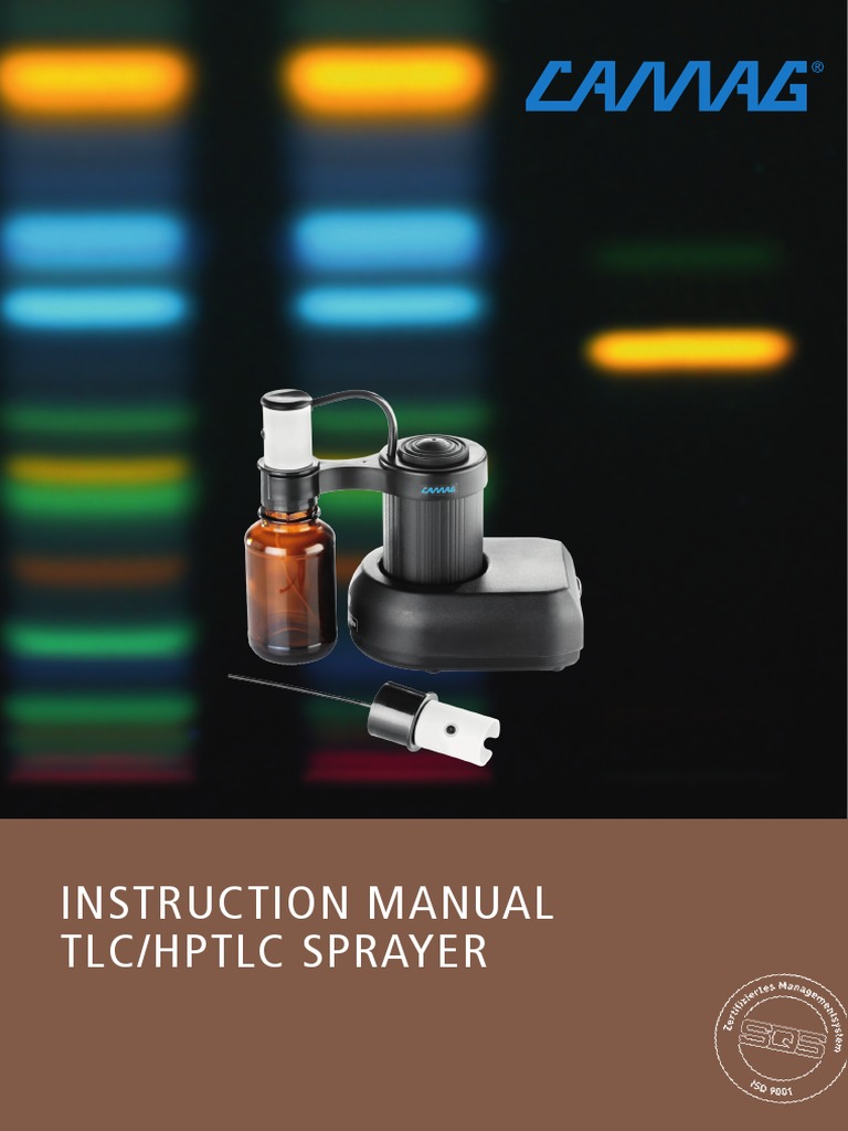 Instruction Manual TLC Sprayer | PDF | Battery Charger | Pump