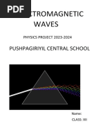Electromagnetic Waves Project | PDF | Electromagnetic Radiation ...
