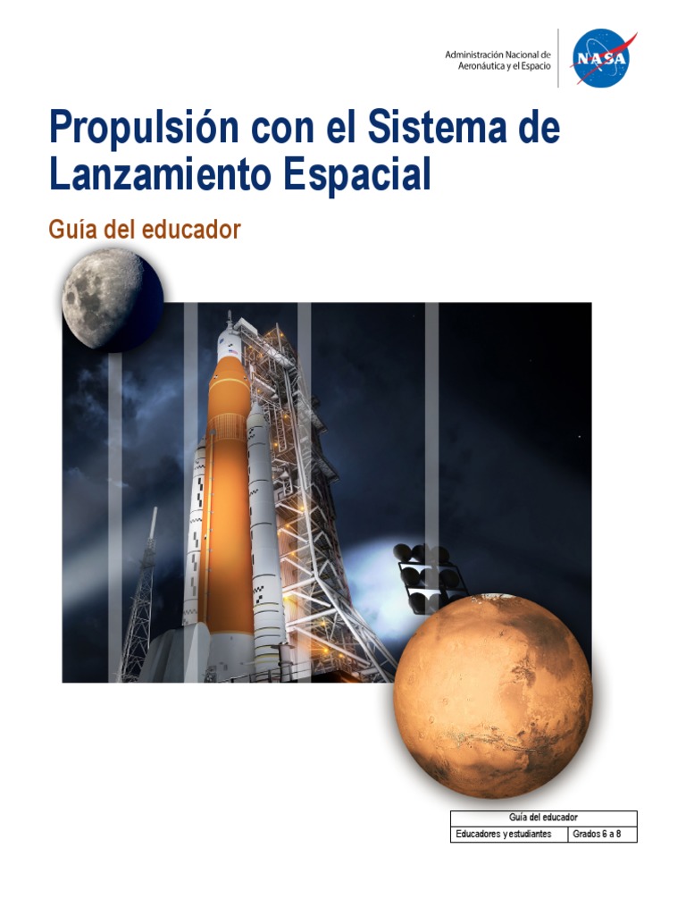 Propulsion Con El Sistema De Lanzamiento Espacial 508 Pdf Sistema