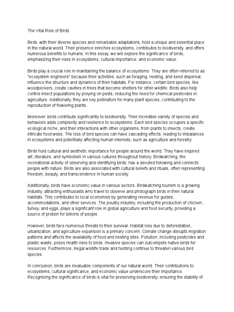 Birds | PDF | Biodiversity | Birds