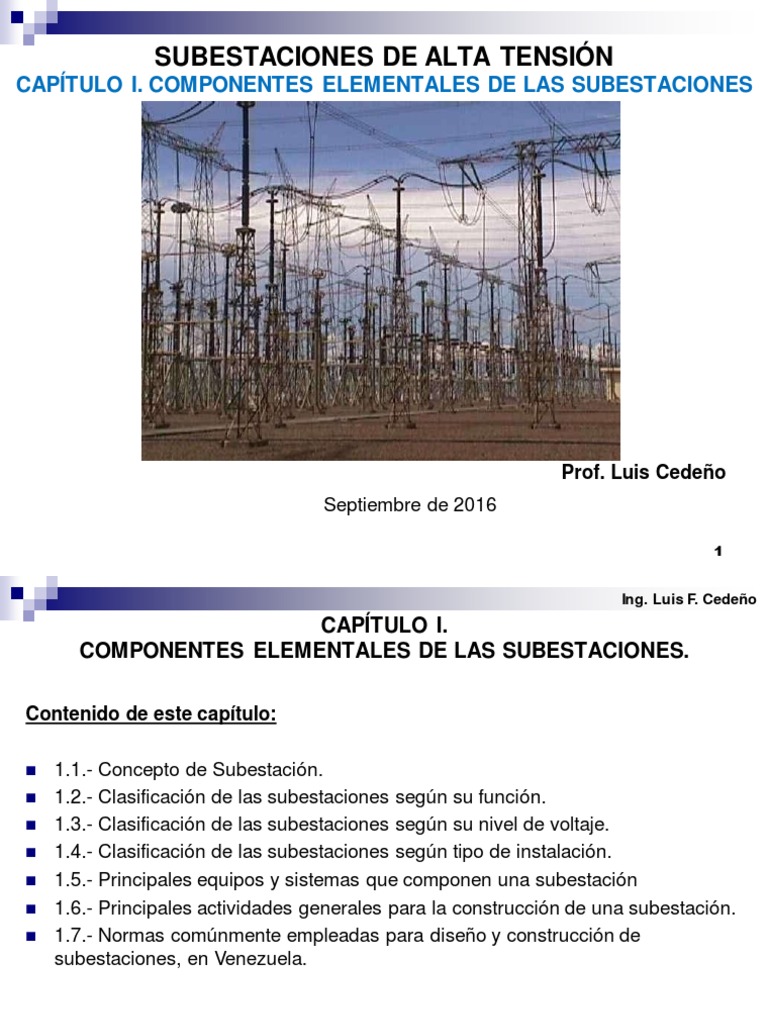 Elementos de Diseño de Subestaciones | PDF