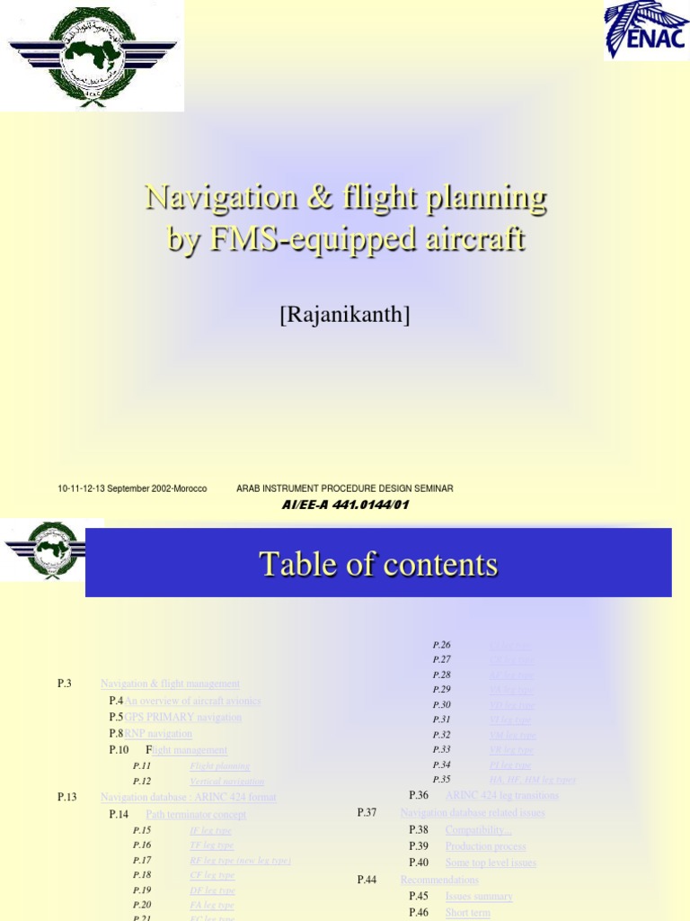 Navigation & Flight Planning | PDF