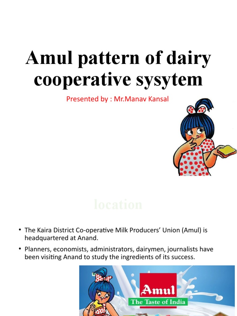 Amul Dairy Cooperative Model Explained | PDF | Cooperative | Dairy